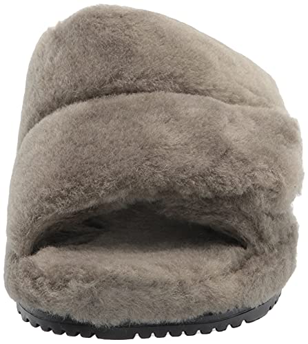 UGG Men's Fluff That Slipper, Burnt Olive, 9