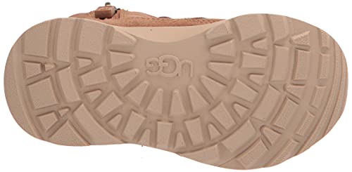 UGG K Canoe III Weather Sneaker, Chestnut Suede, 5 US Unisex Big Kid