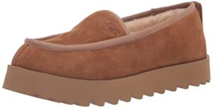 ugg women's super moc slipper, chestnut, 11