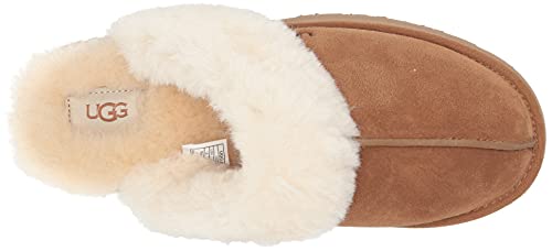 UGG Women's DISQUETTE Slipper, Chestnut, 10