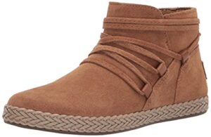 ugg women's rianne fashion boot, chestnut suede, 6