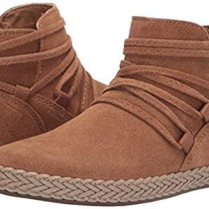 UGG Women's Rianne Fashion Boot, Chestnut Suede, 6