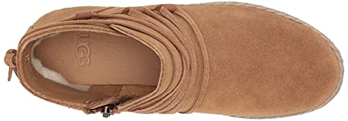 UGG Women's Rianne Fashion Boot, Chestnut Suede, 6