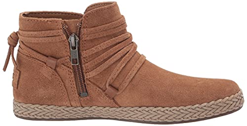 UGG Women's Rianne Fashion Boot, Chestnut Suede, 6