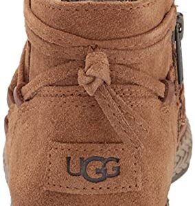 UGG Women's Rianne Fashion Boot, Chestnut Suede, 6