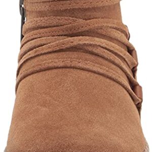 UGG Women's Rianne Fashion Boot, Chestnut Suede, 6