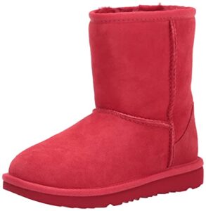 ugg classic ii fashion boot, samba red, 6 us unisex big kid