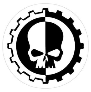 warhammer 40k adeptus mechanicus, warhammer decal sticker