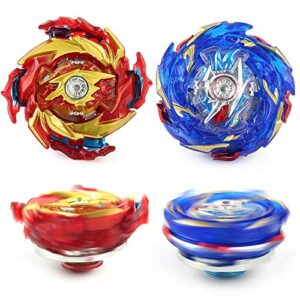 BaiYunPOY 4 Pcs Burst God Bey Battle Battling Top Gyro, Burst Starter Gaming Top Spinning Toy, Birthday Party School Gift Idea