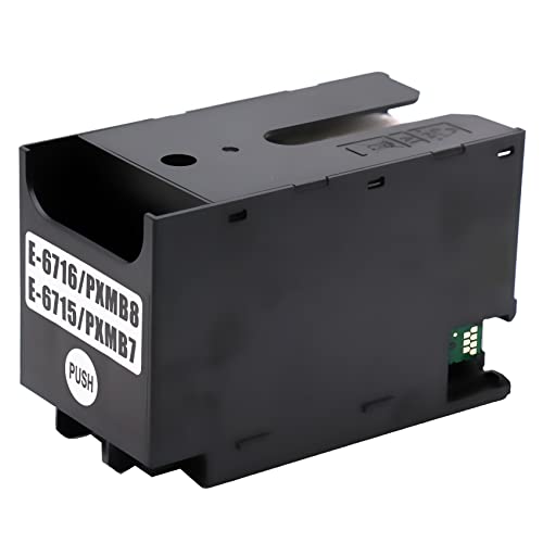 T6715 T6716 Ink Maintenance Box Remanufactured for Workforce Pro ET-8700 WF-C5790 WF-C529R WF-C579R WF-M5299 WF-M5799 WF-C5710 WF-C5290 C5210 WF4720 WF4730 WF4740 WF4734 EC4020 EC4030 EC4040 Printer