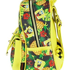 KBNL SpongeBob 11" Faux Leather Mini Backpack - A21036 Multicolor