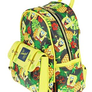 KBNL SpongeBob 11" Faux Leather Mini Backpack - A21036 Multicolor