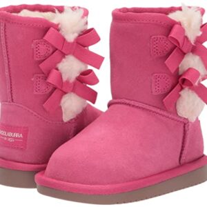 Koolaburra by UGG Unisex-Child T Victoria Short Boot Fashion, Fandango Pink, 6 Toddler