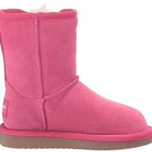 Koolaburra by UGG Unisex-Child T Victoria Short Boot Fashion, Fandango Pink, 6 Toddler