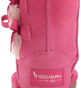 Koolaburra by UGG Unisex-Child T Victoria Short Boot Fashion, Fandango Pink, 6 Toddler