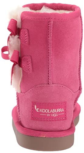 Koolaburra by UGG Unisex-Child T Victoria Short Boot Fashion, Fandango Pink, 6 Toddler