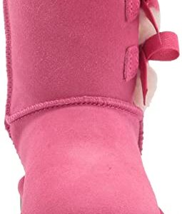 Koolaburra by UGG Unisex-Child T Victoria Short Boot Fashion, Fandango Pink, 6 Toddler