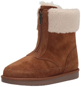 koolaburra by ugg unisex-child k lytta short boot, chestnut, 4 big kid