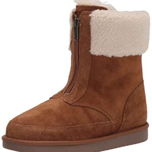 Koolaburra by UGG Unisex-Child K Lytta Short Boot, Chestnut, 4 Big Kid