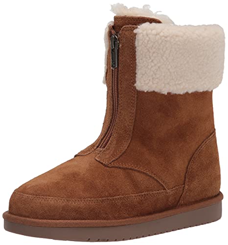 Koolaburra by UGG Unisex-Child K Lytta Short Boot, Chestnut, 4 Big Kid