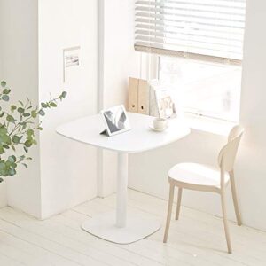 Roomnhome 31.5 X 31.5'' White Square Table with 0.7'' Thickness MDF top