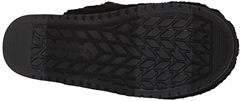 Koolaburra by UGG Women's POMI Slipper, Black, 8