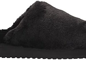 Koolaburra by UGG Women's POMI Slipper, Black, 8