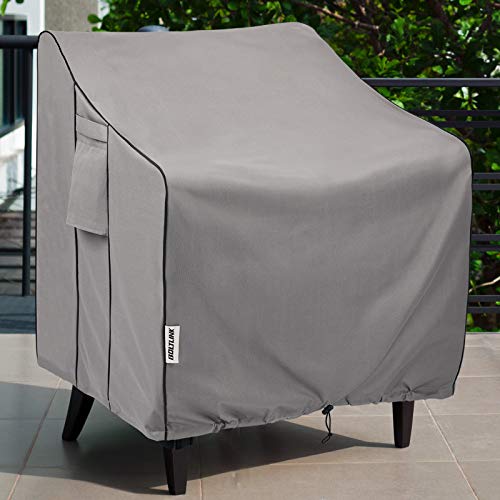 BOLTLINK Patio Chair Covers Waterproof, Heavy Duty Outdoor Furniture Covers Fits up to 36W x 37D x 36H inches -2 Pack