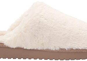 Koolaburra by UGG Women's POMI Slipper, Natural, 8