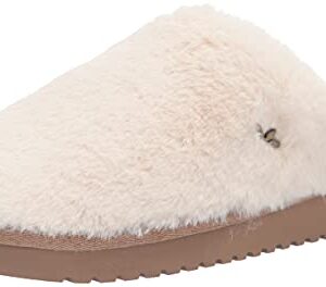 Koolaburra by UGG Women's POMI Slipper, Natural, 8