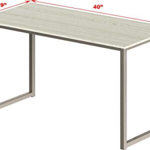 SHW Home Office 40-Inch Computer Desk, Maple