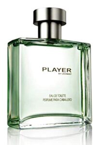 player by zermat edt perfum for men 3.4oz, perfume para caballero player 100 ml