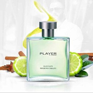 Player by Zermat EDT Perfum for Men 3.4oz, Perfume para Caballero Player 100 ml