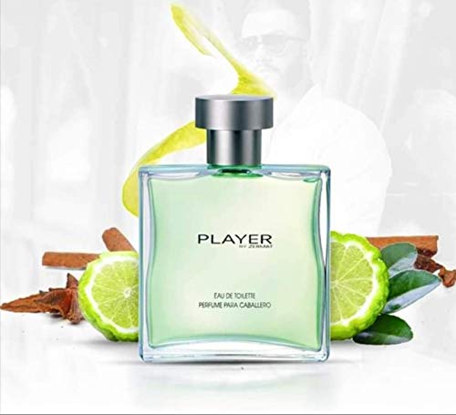 Player by Zermat EDT Perfum for Men 3.4oz, Perfume para Caballero Player 100 ml