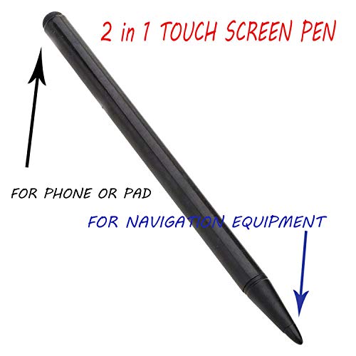 Capacitive and Resistive Stylus Pen(3pcs) Universal High Sensitive & Precision Capacitive Disc Tip Touch Screen Pen Stylus, 2 in 1 Touch Screen Pen Fits for iPhone iPad Samsung Tablet Phone PC & Other