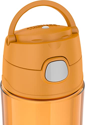 THERMOS FUNTAINER 16 Ounce Plastic Hydration Bottle with Spout, Tangerine