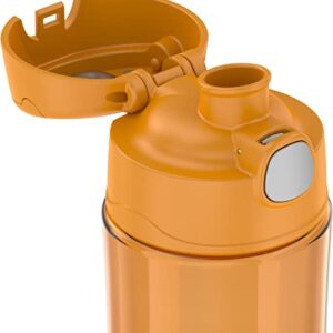 THERMOS FUNTAINER 16 Ounce Plastic Hydration Bottle with Spout, Tangerine