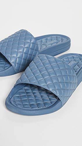 APL: Athletic Propulsion Labs Men's Lusso Slides, Moonstone, Blue, 12 Medium US