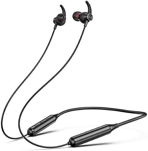 Bluetooth Headphone Neckband Earphones Wirelesss Sport Earbuds TWS DD9 Running Headset Waterproof Noise Reduction for Workout BlackBluetooth and Wired Headset