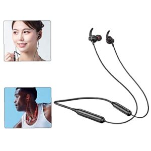 Bluetooth Headphone Neckband Earphones Wirelesss Sport Earbuds TWS DD9 Running Headset Waterproof Noise Reduction for Workout BlackBluetooth and Wired Headset