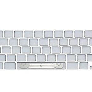 Willhom Keyboard Key Caps, Keycap Full Set of US Replacement for MacBook Pro Retina 16" 2019 (A2141),13" 2020 (A2289, A2251)