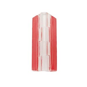 LC LICTOP Self-Adhesive Clear Acrylic Plexiglass Lucite Hinge (45x34mm/1.77"x1.34") 5pcs