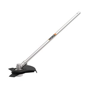 worx wa0221 40v nitro driveshare 10" universal brush cutter attachment