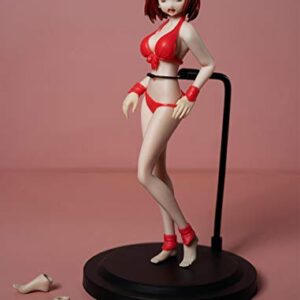 HiPlay TBLeague 1/12 Scale 6 inch Female Super Flexible Seamless Figure Body, Anime Style, Large Bust, Minature Collectible Action Figures T02A(Pale)