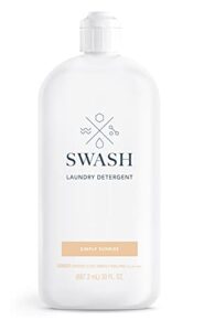 swash by whirlpool, liquid laundry detergent, simply sunrise, 83 loads, 30 fl. oz.