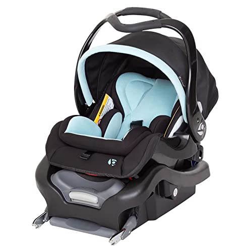 Baby Trend Secure Snap Gear 35 Infant Car Seat w/Extra Large 3 Panel Canopy, Latch System, 5 Point Safety Harness and Multi-Grip Handle, Purest Blue