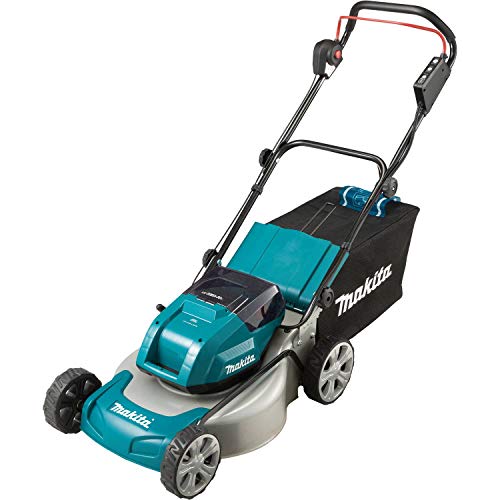 Makita XML03CM1 36V (18V X2) LXT® Brushless 18" Lawn Mower Kit with 4 Batteries