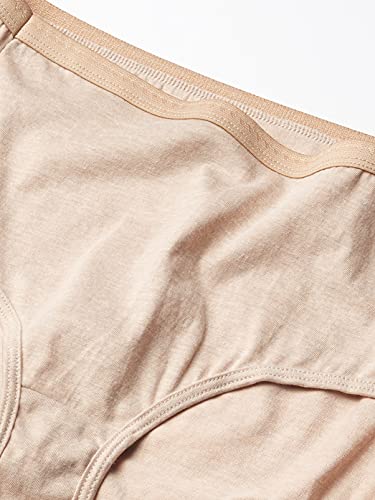 Hanes Ultimate womens 6-pack Breathable Cotton Panty Briefs, Soft Taupe, White, Nude, Light Buff, Nude Heather, Sugar Flower Sweet Dot, 8 US