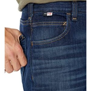 Carhartt Men's Flame-Resistant Rugged Flex Relaxed Fit 5-Pocket Jean, Midnight Indigo, 35 x 30