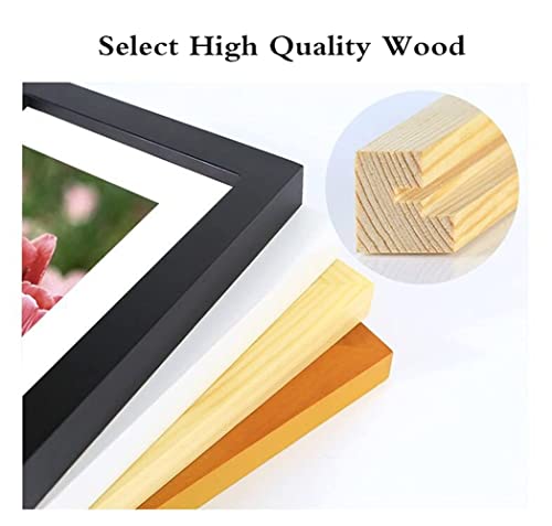 NIHO-JIUMA Picture frame for 30x30 diamond paintings,Diamond art kit frames, natural solid wood frame plexiglas (2 Packs)